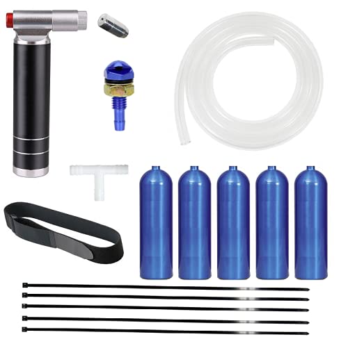 Small Engine Nitrous Oxide Kit 49-250 2 & 4 Stroke, EFI & Carb +5 Bottles of NO2 Nitro