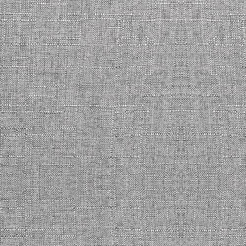 Armen Living Phoebe Mid-Century Modern Fabric Upholstered Dining Chair for Kitchen Table Office Desk Vanity, 24D x 25W x 33H Inch, Gray
