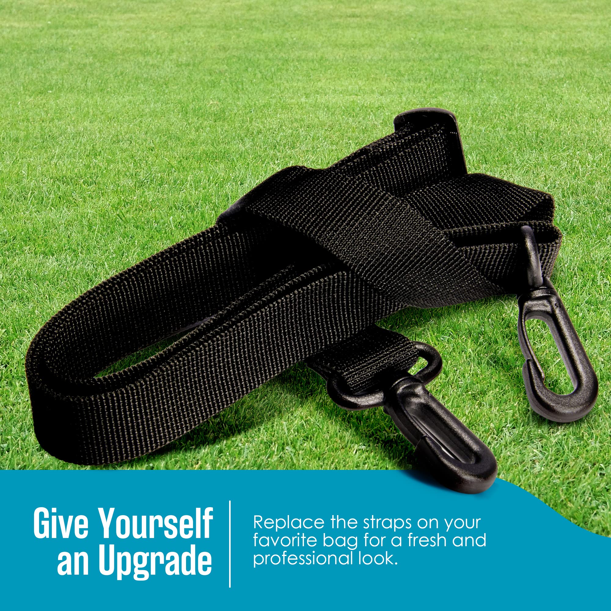 Lawn Chair Webbing, Webbing 2 Inch, Nylon Straps 2 Inch Wide, Strapping for Upholstery, Seat Belt, Seatbelt, Bags, Climbing, Firefighter, Tubular, Polypropylene, Black, 25 Yards
