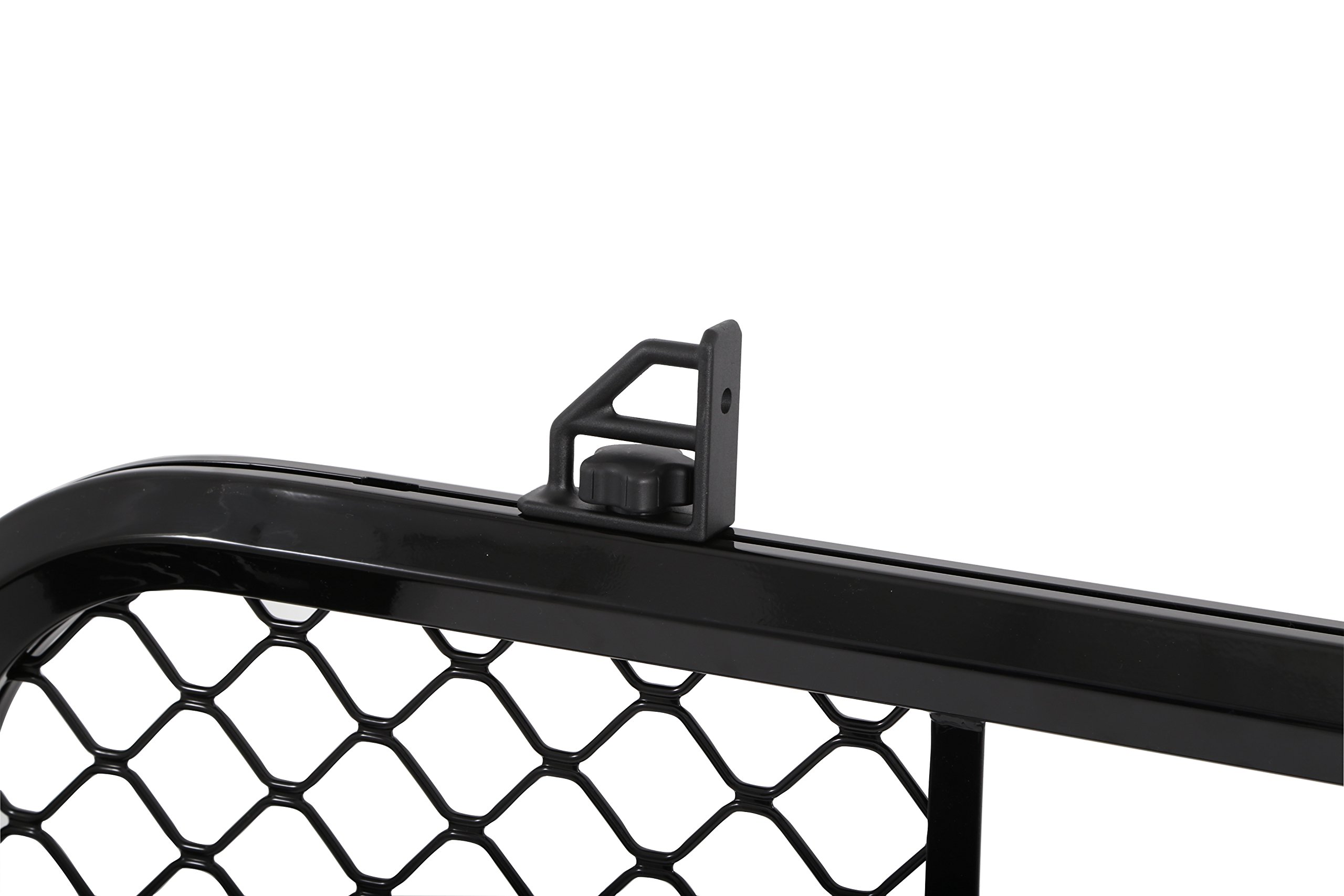 Dee Zee DZ95050RB Gloss Black Aluminum Mesh Cab Rack