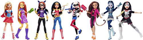 DC Super Hero Girls Action Dolls with Super Hero Accessories