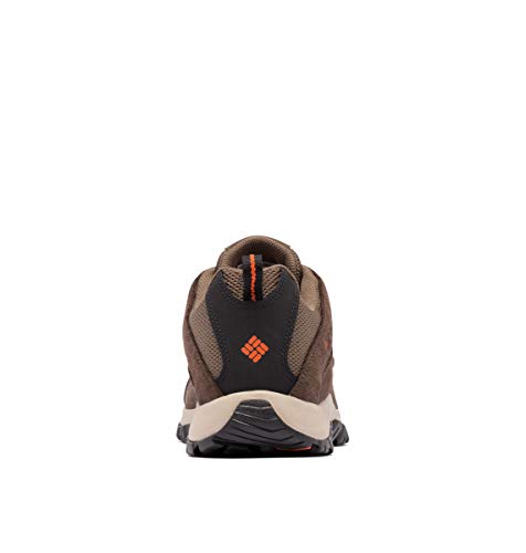 Columbia Mens Crestwood Hiking Shoe Breathable, High-Traction Grip, Camo Brown, Heatwave, 11 US