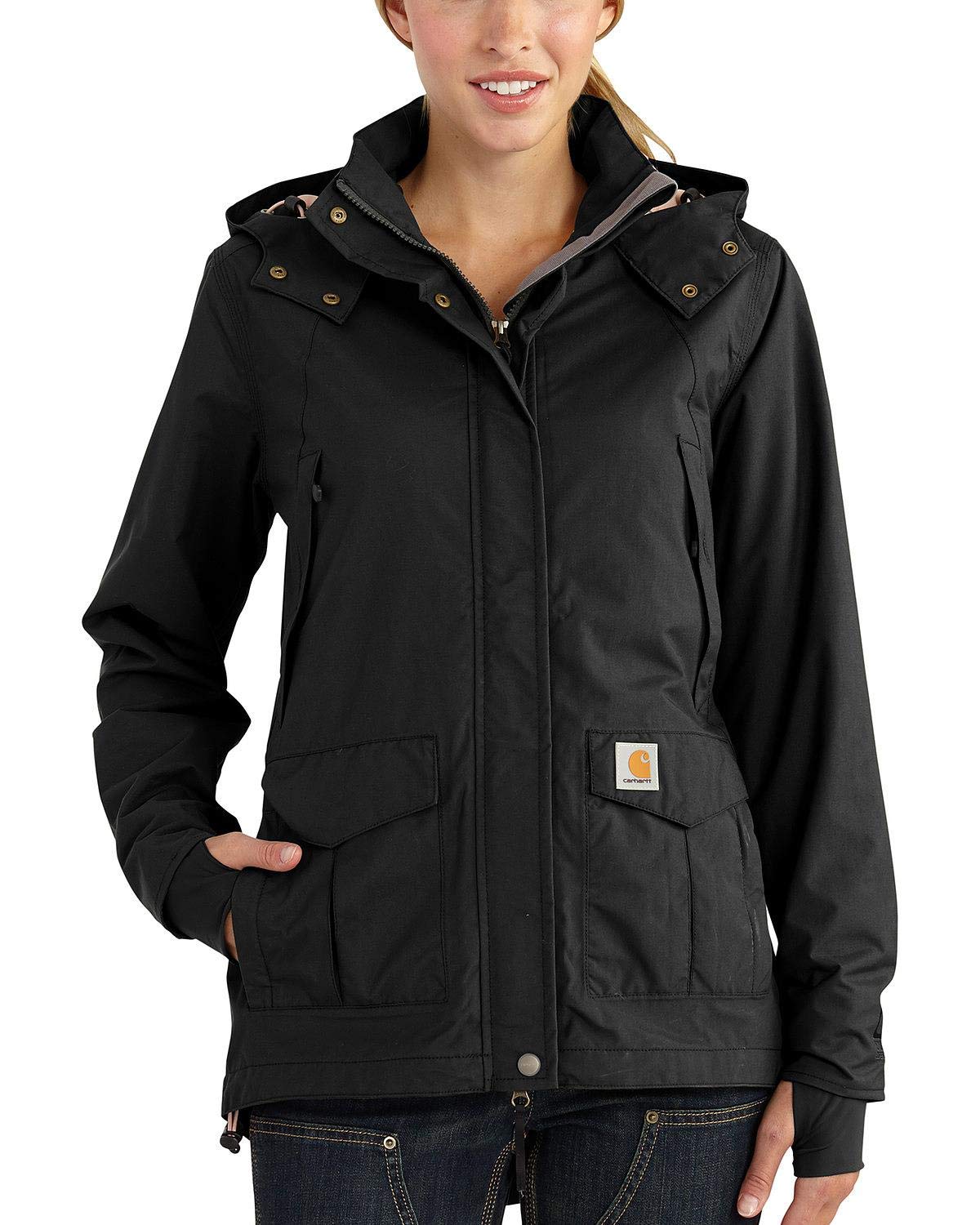 Carhartt Women's Shoreline Jacket (Regular and Plus Sizes), Black, X-Large