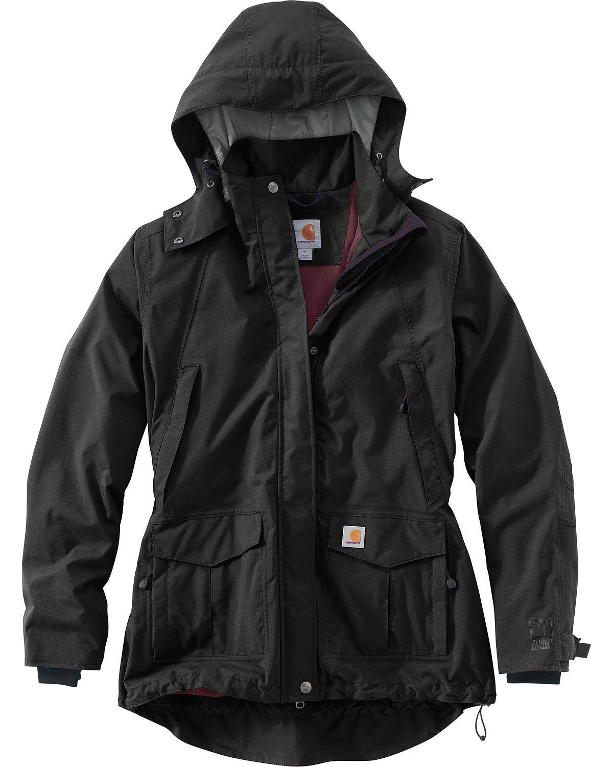 Carhartt Women's Shoreline Jacket (Regular and Plus Sizes), Black, X-Large