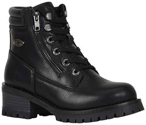 Lugz Women's Flirt Hi Zip Winter Boot, Black, 10 M US