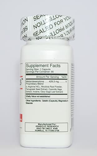 Anabolic Research D-Drodiol 25 - Mass, Strength, & Power - 1 Month Supply