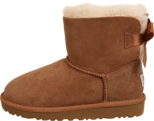 UGG Unisex-Child Mini Bailey Bow Ii Boot, Chestnut, 05