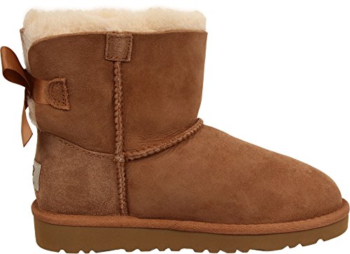 UGG Unisex-Child Mini Bailey Bow Ii Boot, Chestnut, 05