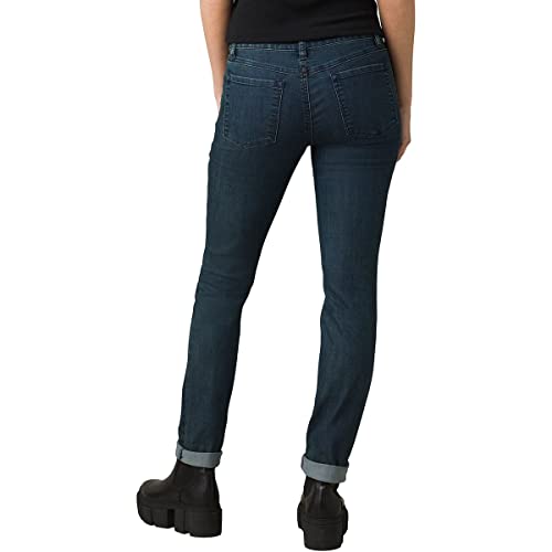 prAna Women's Petite Kayla Jean, Indigo, 4 Short