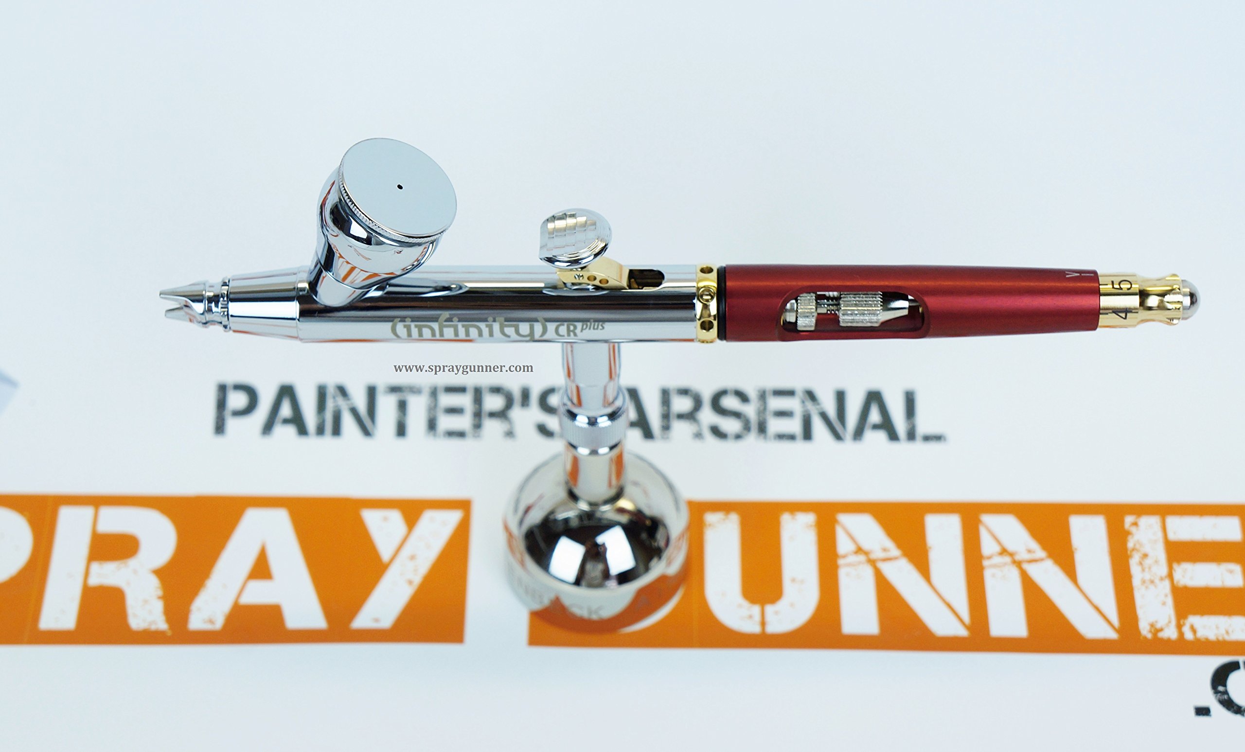 Harder & Steenbeck Infinity CR Plus 2in1 Airbrush 0.15 + 0.2mm Nozzle Sets. Special by SprayGunner
