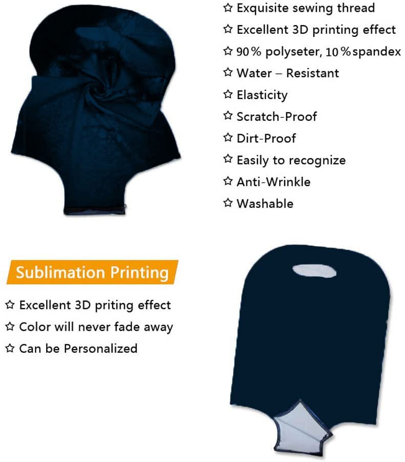 Travelling Luggage Cover Washable Suitcase Protector Anti-scratch Suitcase cover Colorful Luggage suitcase protective cover Fits 18-30 Inch (S (18"-22" Cover), 02)