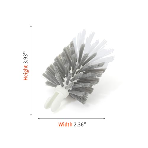 Full Circle Clean Reach Refill Bottle Brush, White