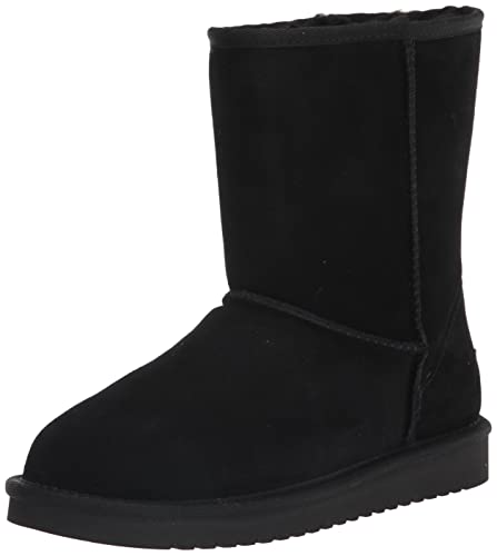 Koolaburra by UGG Women's koola Short Fashion Boot, Black, 10 M US