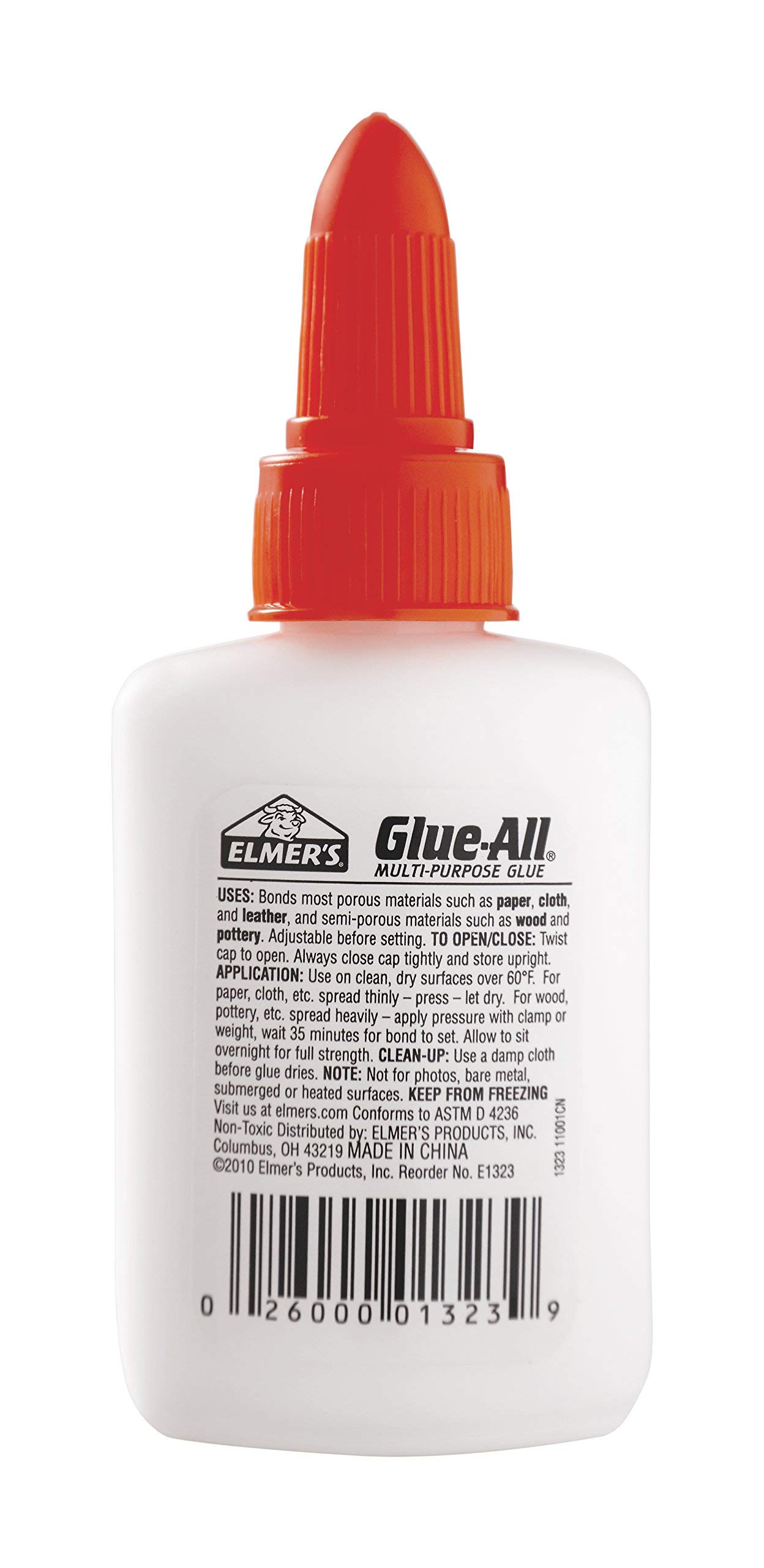 Elmer's Glue-All Multi-Purpose Glue, 1.25 Ounces, White (E1323)