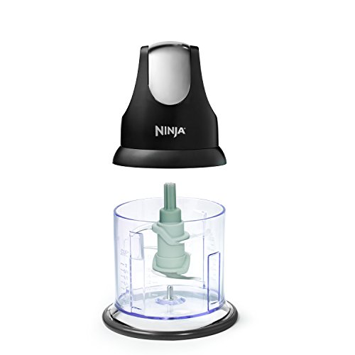 Ninja Food Chopper Express Chop with 200-Watt, 16-Ounce Bowl for Mincing, Chopping, Grinding, Blending and Meal Prep (NJ110GR)