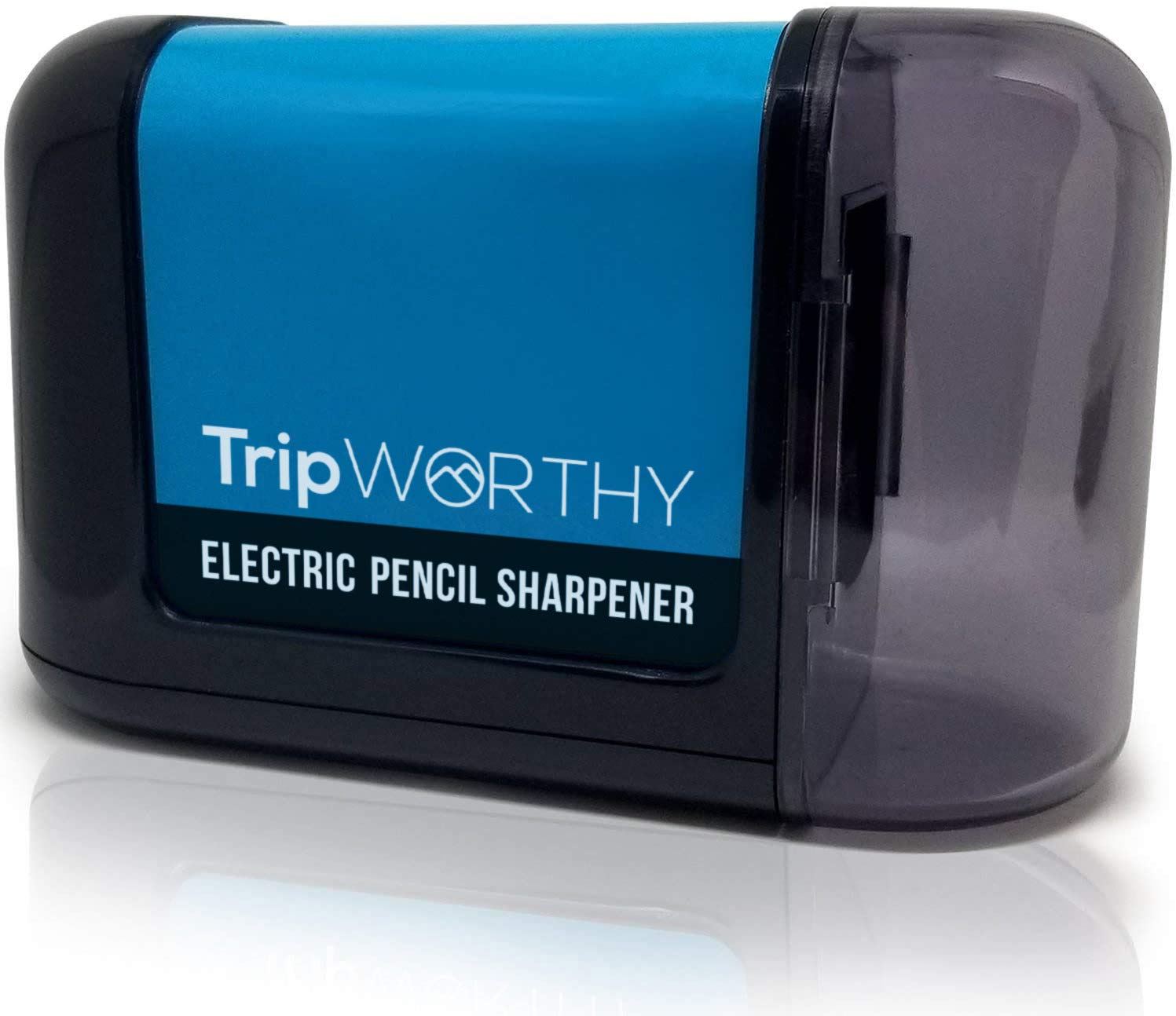 Electric Pencil Sharpener - Battery Operated (No Cord) - Ideal For No. 2 and Colored Pencils (Drawing, Coloring) - Small and Durable - Kid Friendly - Artist , Students , and Professionals