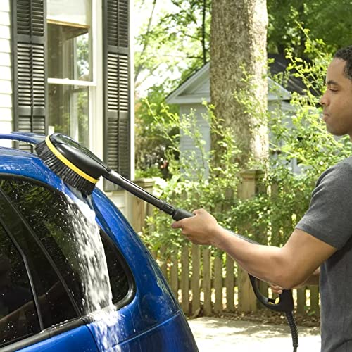 Kärcher - Universal Rotating Wash Brush Attachment - For Gas & Electric Power Pressure Washers - 4000 PSI - Quick-Connect,Black