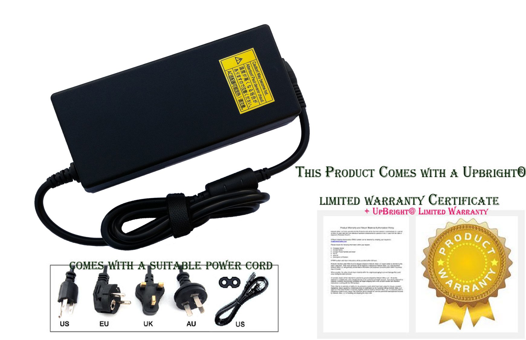 UpBright¨ New Global AC/DC Adapter for Artograph LED300 LED 300 Digital Art Projector Power Supply Cord Cable PS Charger Mains PSU