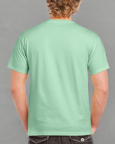 Gildan Men's G2000 Ultra Cotton Adult T-shirt, Mint Green, Large