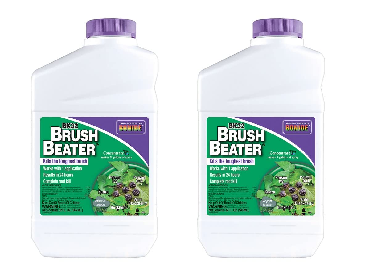 Bonide Poison Ivy Products 331 Concentrate Brush Weed Killer, 32-Ounce, Pack of 2