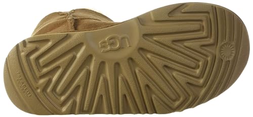 UGG Unisex-Child Bailey Button Ii Boot, Chestnut, 02