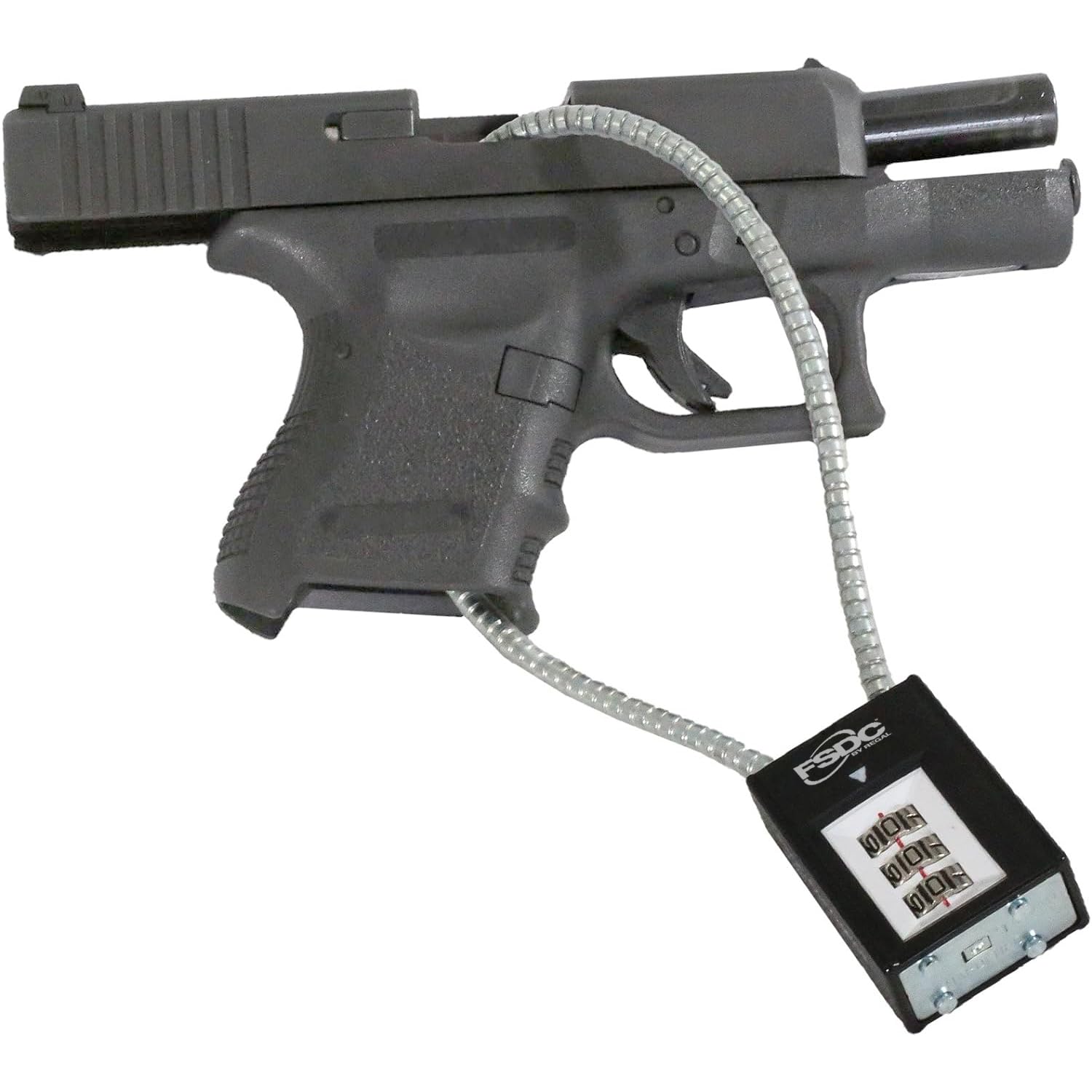 FSDC (Firearm Safety Devices β FSDC-CL1996RCB 14" Combination Cable Gun Lock - California DOJ Approved Lock - Scratch-Resistant Paint Finish β 3-Pack
