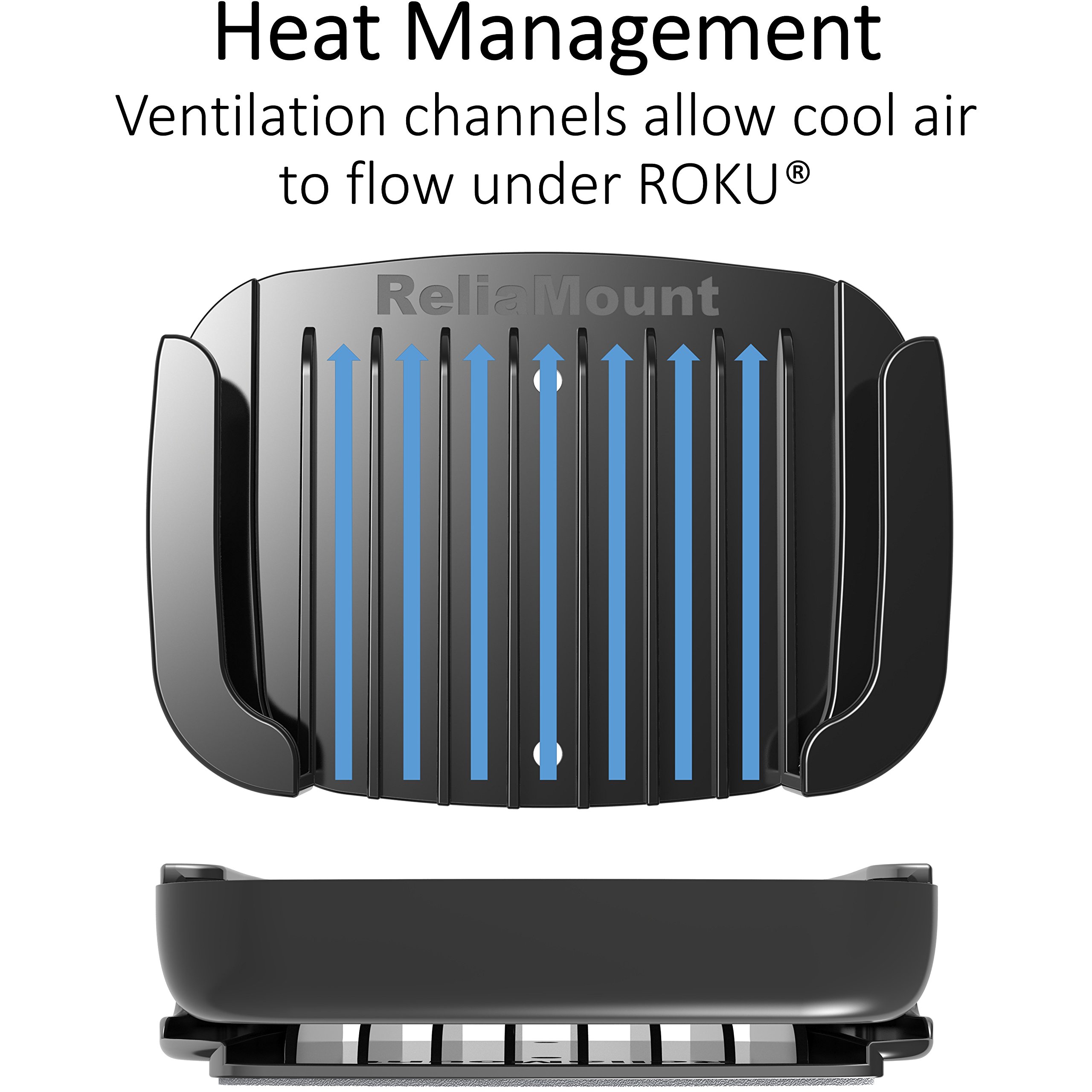 ReliaMount Holder for Old Roku Ultra (Not Compatible with Roku Ultra Models Purchased After September 2020)