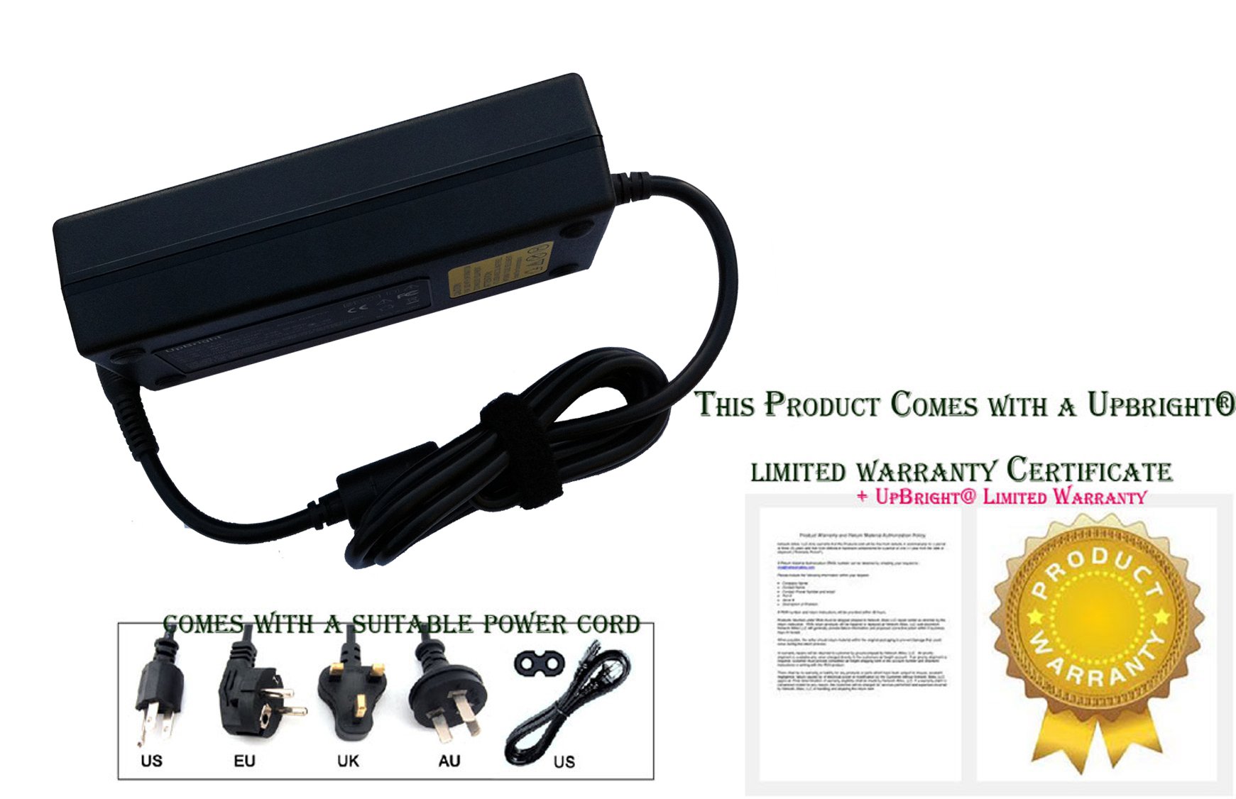 UpBright¨ New Global AC/DC Adapter for Artograph LED300 LED 300 Digital Art Projector Power Supply Cord Cable PS Charger Mains PSU
