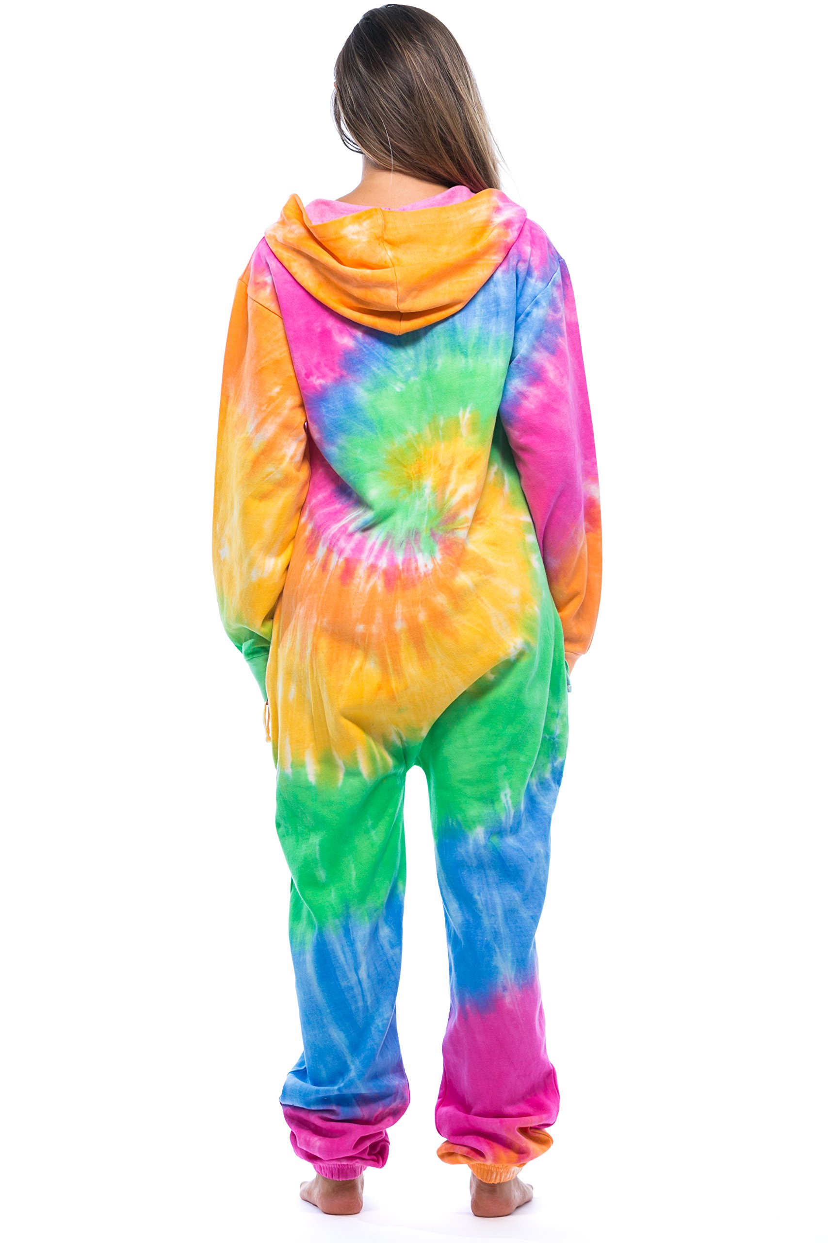 #followme Adult Onesie Pajamas Jumpsuit 6439-NEW-MULTI-XXL