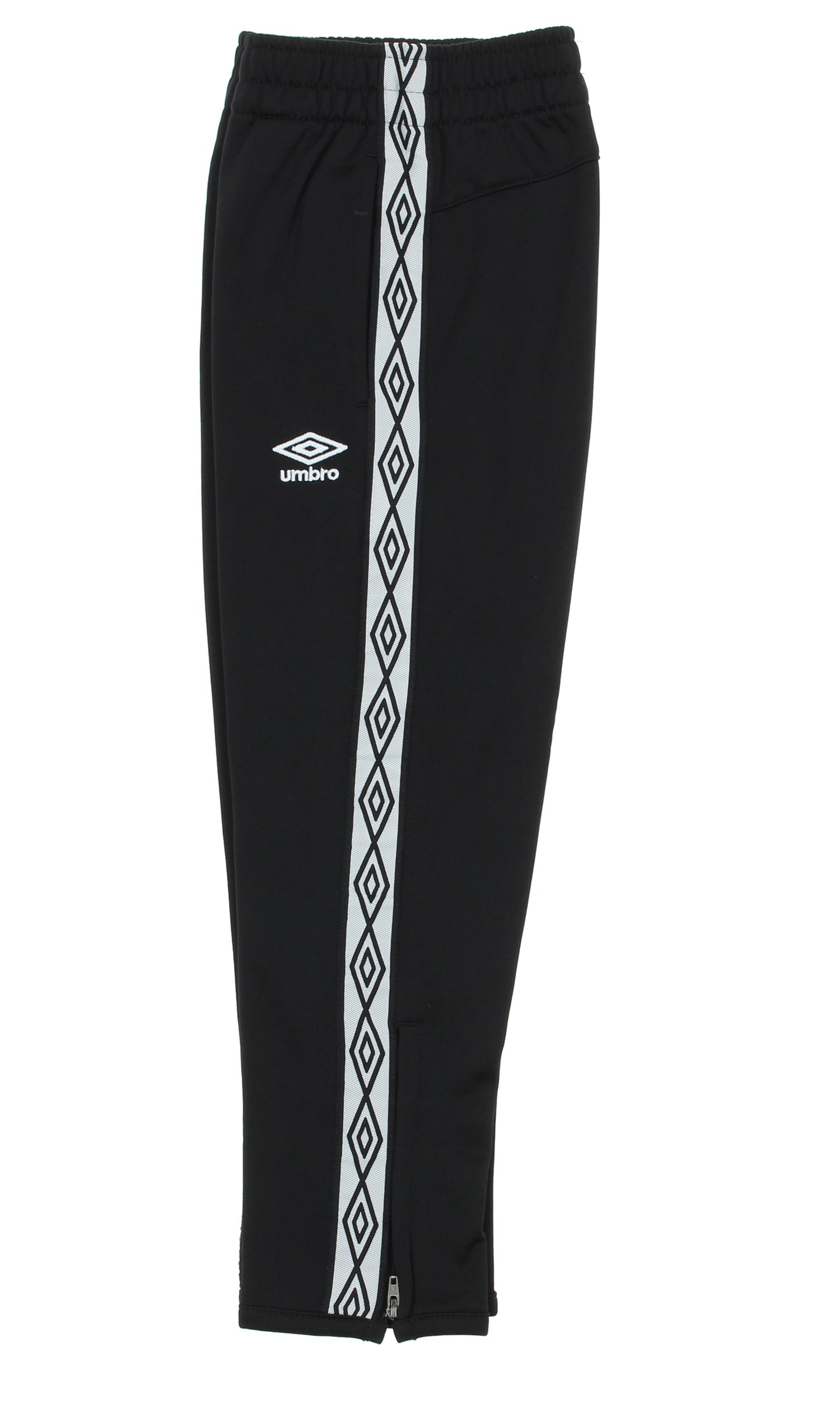 Umbro Boys Double Diamond Tracks Set, Black/White, Size 7