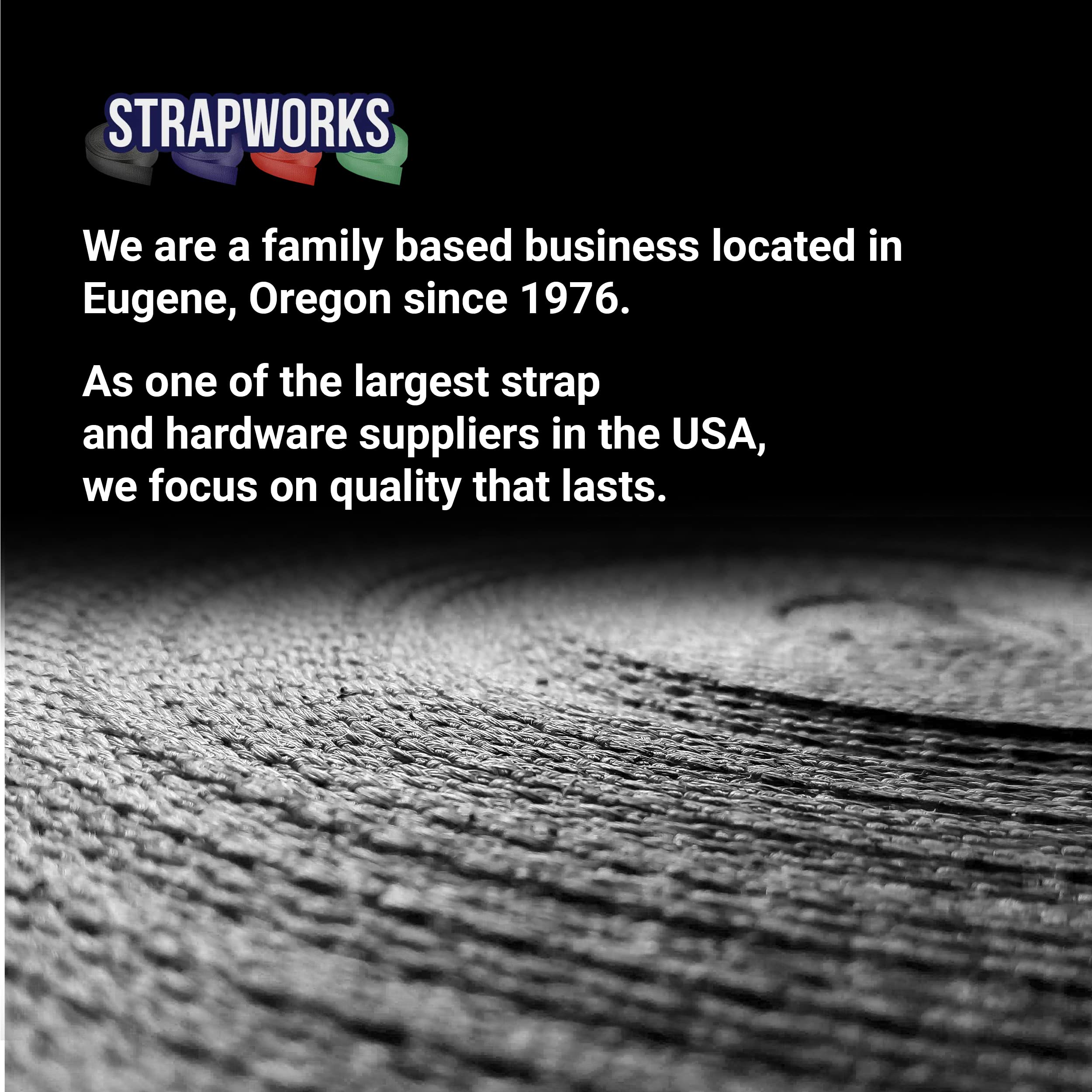 Strapworks Lightweight Polypropylene Webbing - Poly Strapping for Outdoor DIY Gear Repair, Pet Collars, Crafts β 2 Inch x 10 Yards - Powder Blue