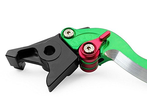 Niree Blade Brake Clutch Levers for Yamaha YZF R6 1999-2004 YZF R1 2002-2003 FZ1 FAZER 2001-2005 R6S USA VERSION 2006-2009 R6S CANADA VERSION 2007-2009 Green