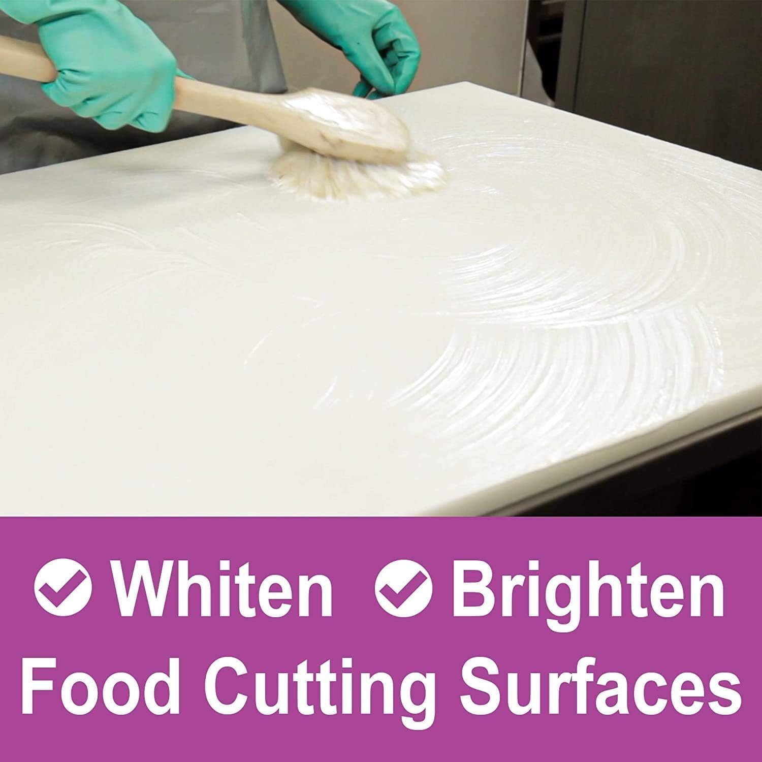 Diversey 904404 SUMA Block Whitener Removes Stains from Cutting Boards, Chopping Blocks, Ready-to-Use, 1-Gallon (Pack of 4)