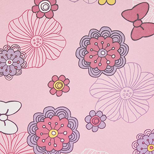 Disney 4 Piece Minnie's Fluttery Friends Toddler Bedding Set, Lavender, 3.5 x 10 x 13 inch (Pack of 1)
