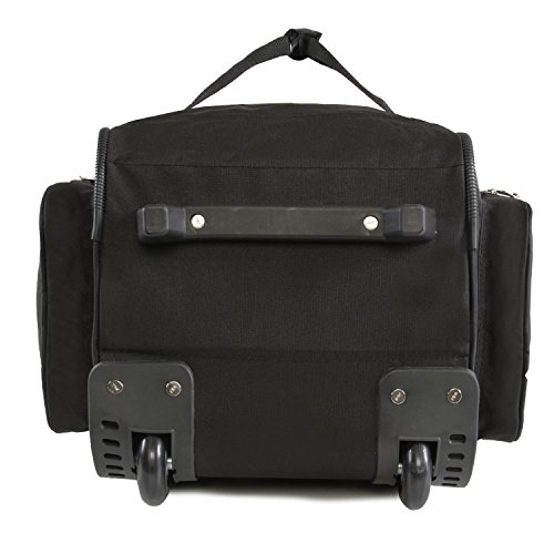 Fila 26" Lightweight Rolling Duffel Bag, Black, One Size