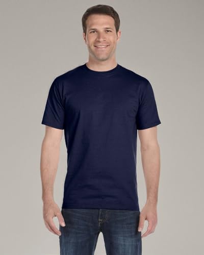 Hanes Men's Beefy-T Tall T-Shirt, Navy, XXX-Large Tall