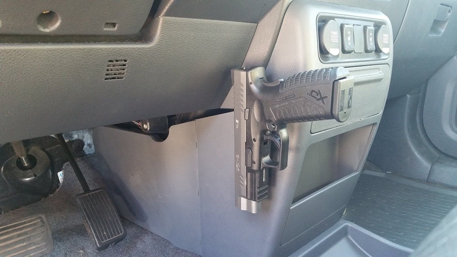 E-ONSALE 2 Packs of AmeriGun Club Gun Handgun Piostol Magnet Mount with 25 lb Rating X2