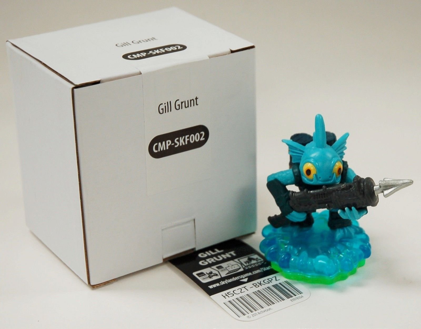 Skylanders Spyro's Adventure GILL GRUNT Series 1 Figure NEW in Box Wii-U XBox360