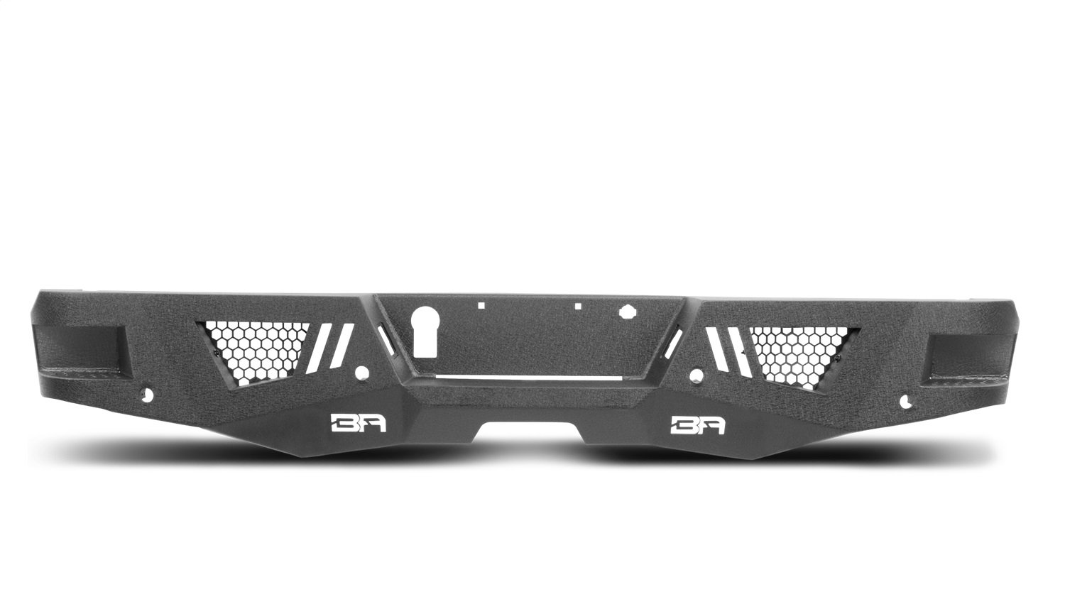 Body Armor 4x4 FD-2963 Rear Replacement Bumper fits Ford F-150, Black