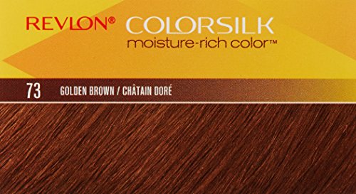 Revlon ColorSilk Moisture Rich Hair Color, 73 Golden Brown