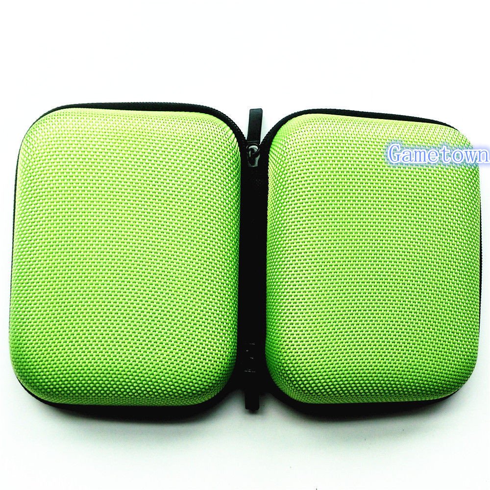 JMXLDS Gametown Protective Case Hard Case Carry Cover Bag Pouch for Nintendo Gameboy Advance SP GBA SP Console Green
