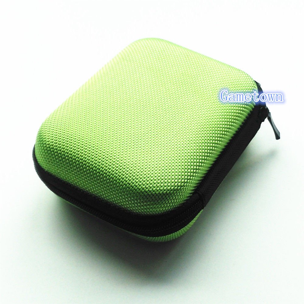 JMXLDS Gametown Protective Case Hard Case Carry Cover Bag Pouch for Nintendo Gameboy Advance SP GBA SP Console Green