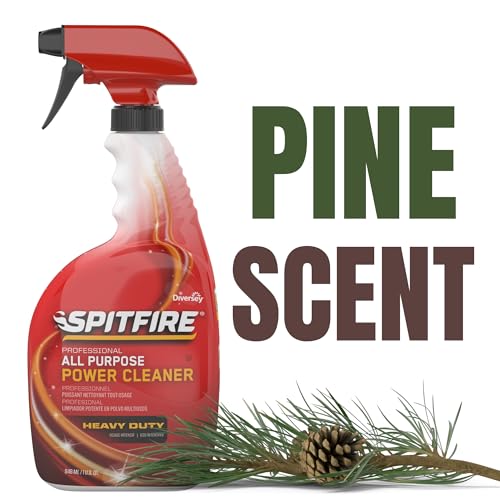 Diversey CBD540038 Spitfire Professional All Purpose Power, 32 Ounce Capped Spray Bottle (4 Pack)