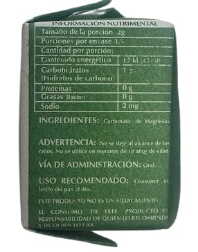 Magnesium Carbonate 7grs - Carbonato de Magnesio Puro (Pack of 8)