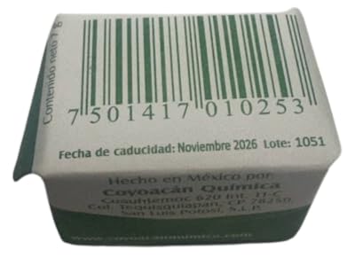 Magnesium Carbonate 7grs - Carbonato de Magnesio Puro (Pack of 8)