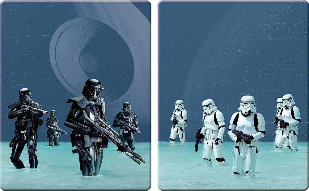 Rogue One Star Wars Story MovieNEX Premium Box Blu-ray + DVD + Digital Copy (Cloud Compatible) + MovieNEX World) (Original Sticker Included)