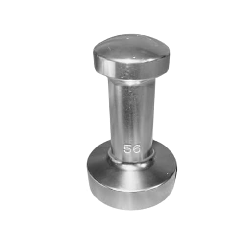Rattleware 56mm Espresso Tamper - Heavy Duty Commercial Grade, Flat Bottomed, Aluminum Design for Consistent Tamping - Ultimate Comfort & Grip, Easy-to-Clean, Barista-Approved Coffee Accessory