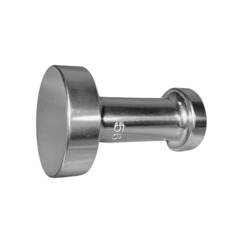 Rattleware 56mm Espresso Tamper - Heavy Duty Commercial Grade, Flat Bottomed, Aluminum Design for Consistent Tamping - Ultimate Comfort & Grip, Easy-to-Clean, Barista-Approved Coffee Accessory