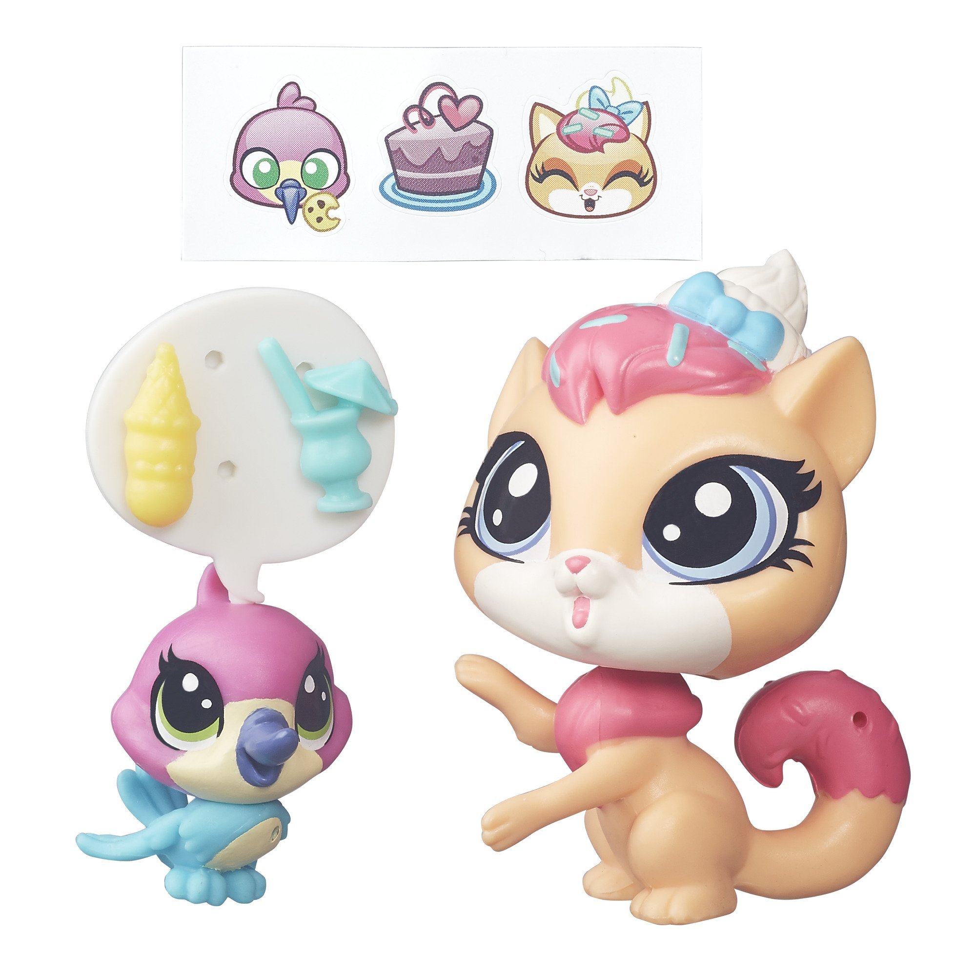 Littlest Pet Shop Pet Pawsabilities Sugar Sprinkles and Hummy Jewelfeather
