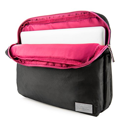 Pink Slim 13.3 inch Laptop Bag for Microsoft Surface Laptop 4, Studio, Pro 8 X 7, Laptop Go